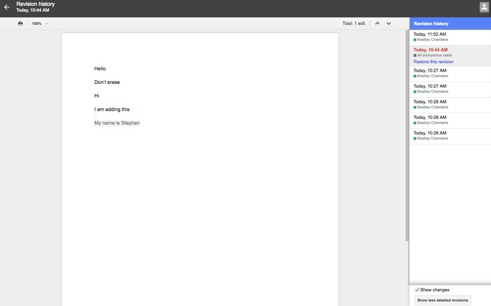 How To Restore Revisions In Google Docs The Sweet Setup