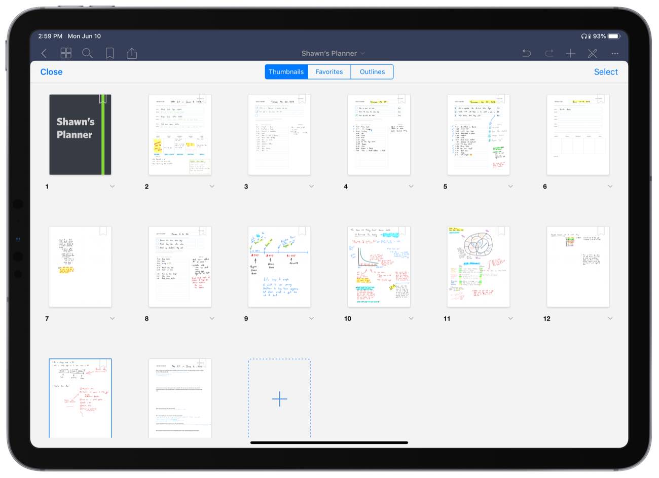 Using Custom GoodNotes Templates For Productivity And To Plan My Life
