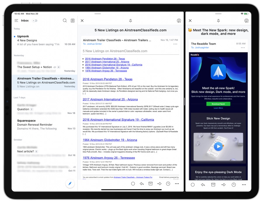 Spark Version 2 5 For IOS Brings New Design Dark Mode And 