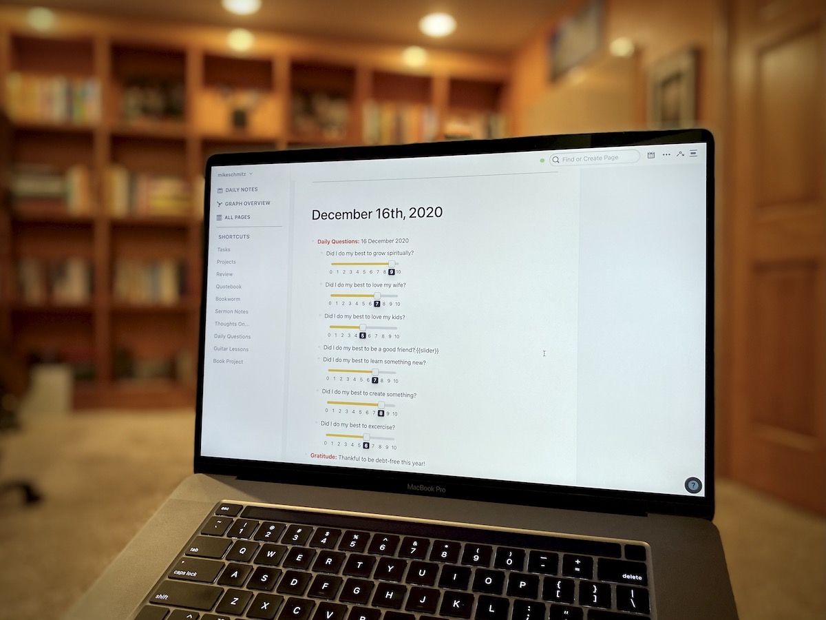 How I Use Roam Research For Journaling The Sweet Setup