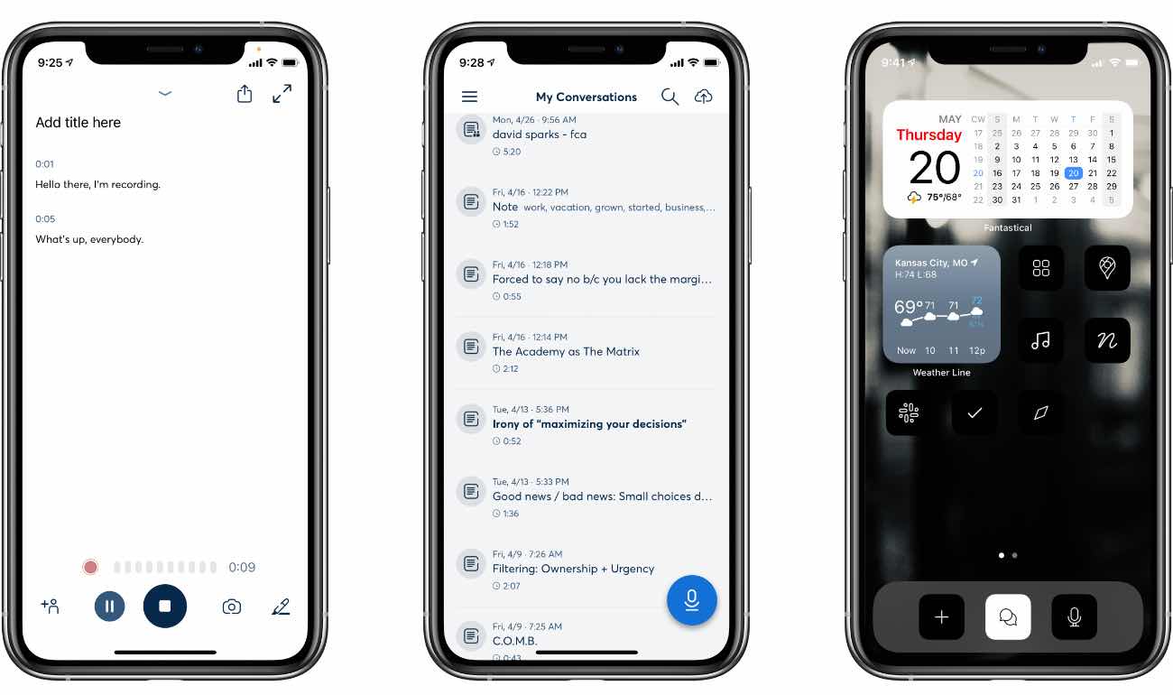 Voice Memo Apps A Roundup And Overview Of The Best The Sweet Setup