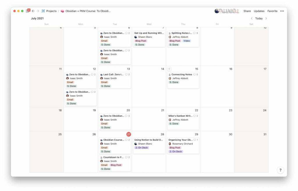 Notion Calendar Template Metvirt