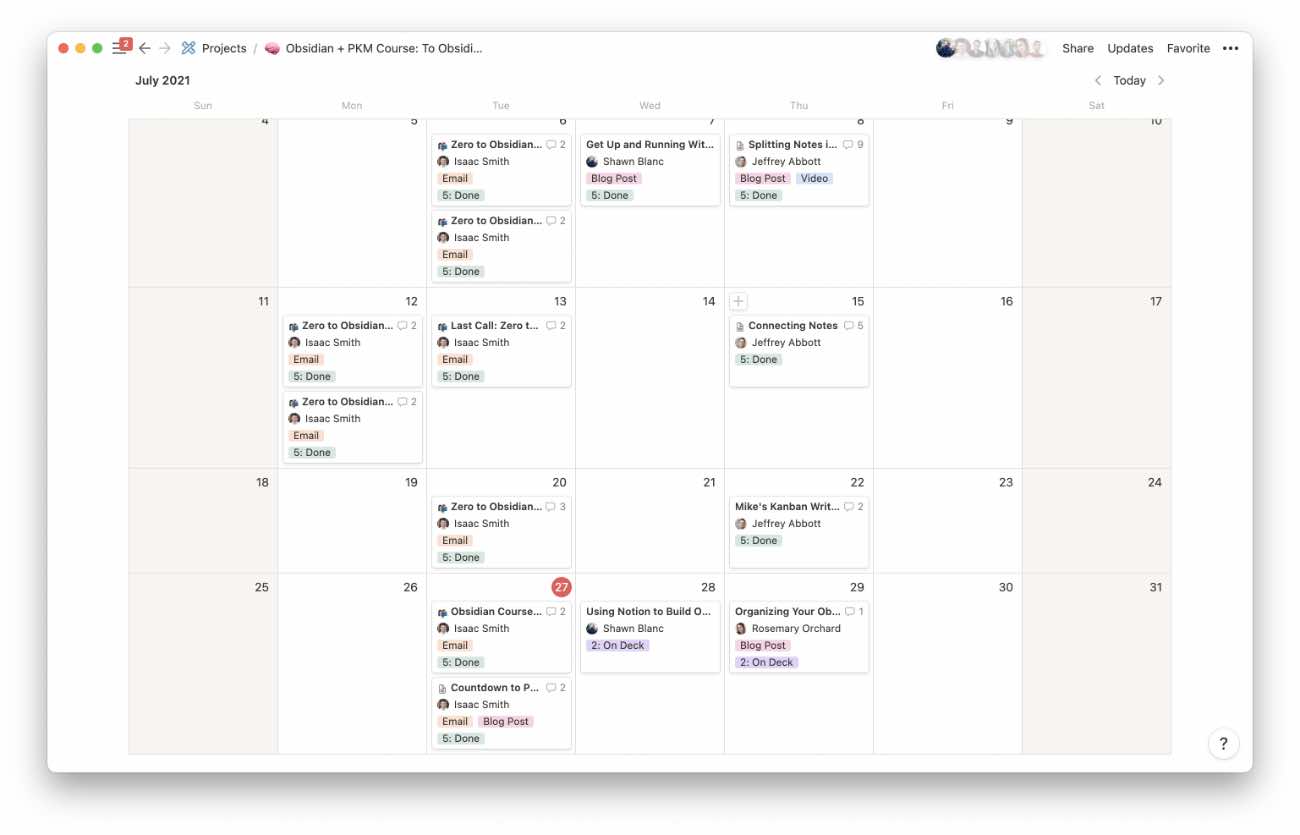 Behind The Scenes How We Are Using Notion To Build The New Obsidian 