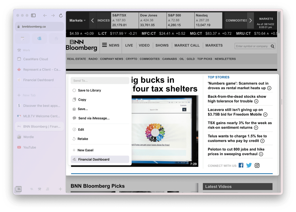 First Look Arc Browser The Sweet Setup