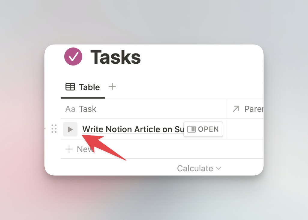 Quick Tip How To Use Sub tasks In Notion