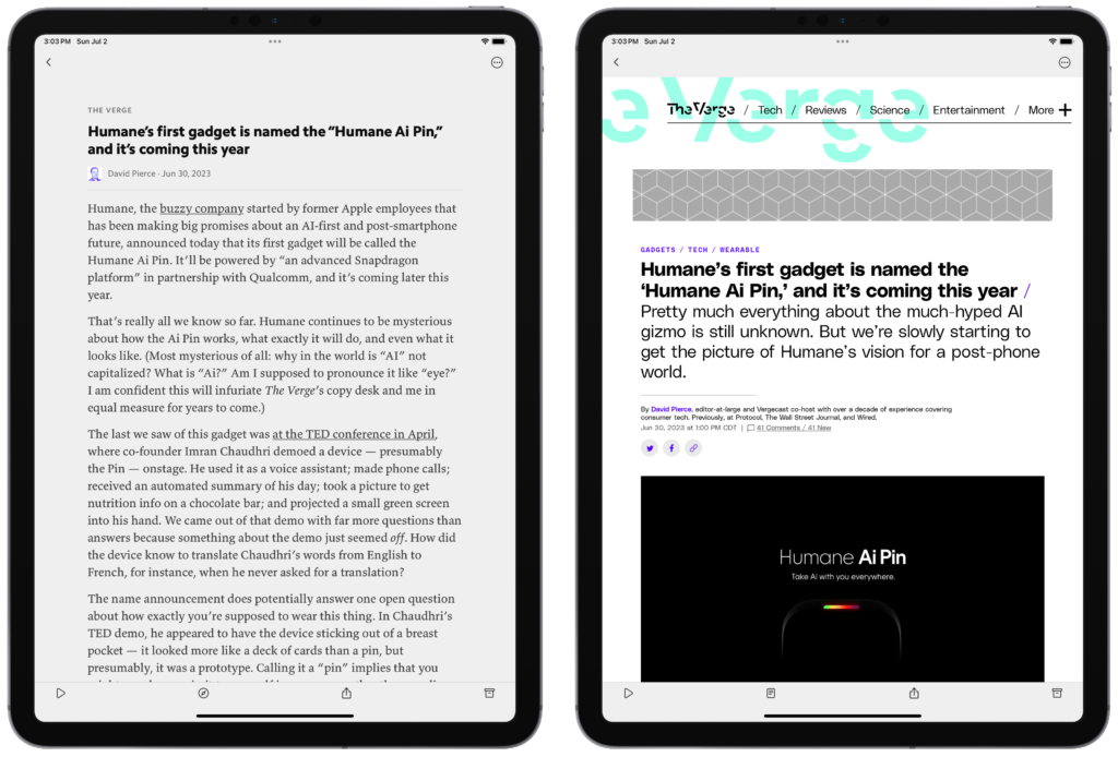 Is Matter or Readwise Reader the Read-Later App for You? – The Sweet Setup