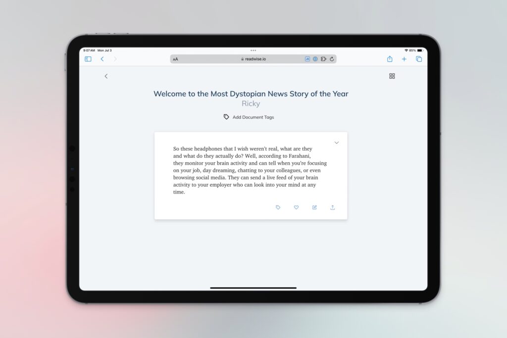 Is Matter or Readwise Reader the Read-Later App for You? – The Sweet Setup