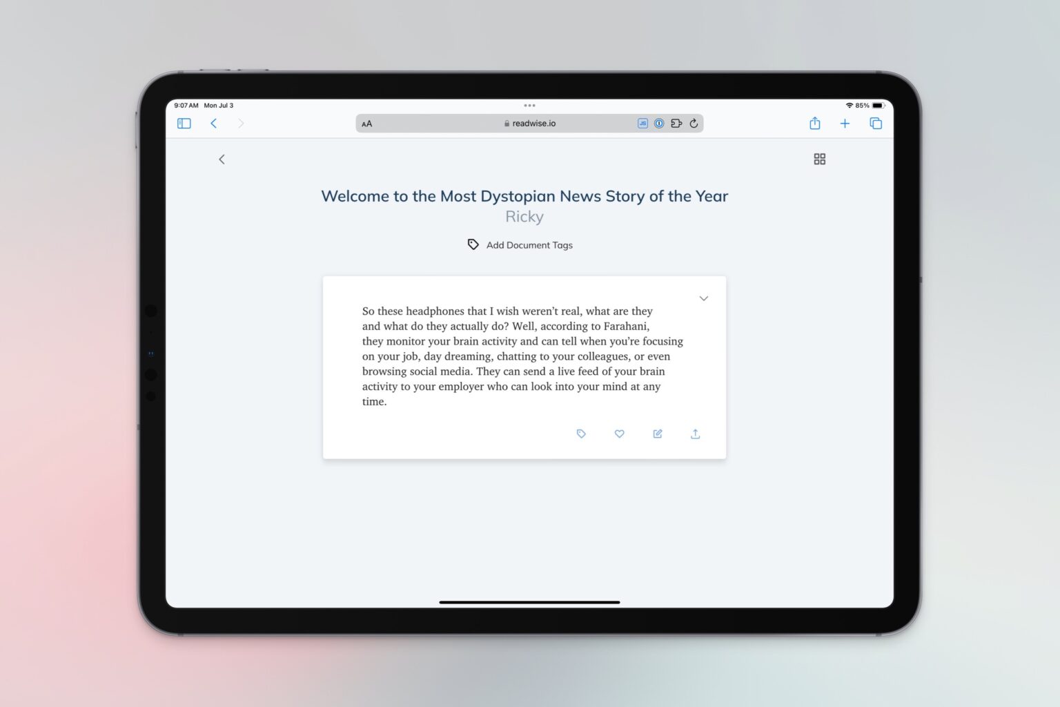 Is Matter or Readwise Reader the Read-Later App for You? – The Sweet Setup