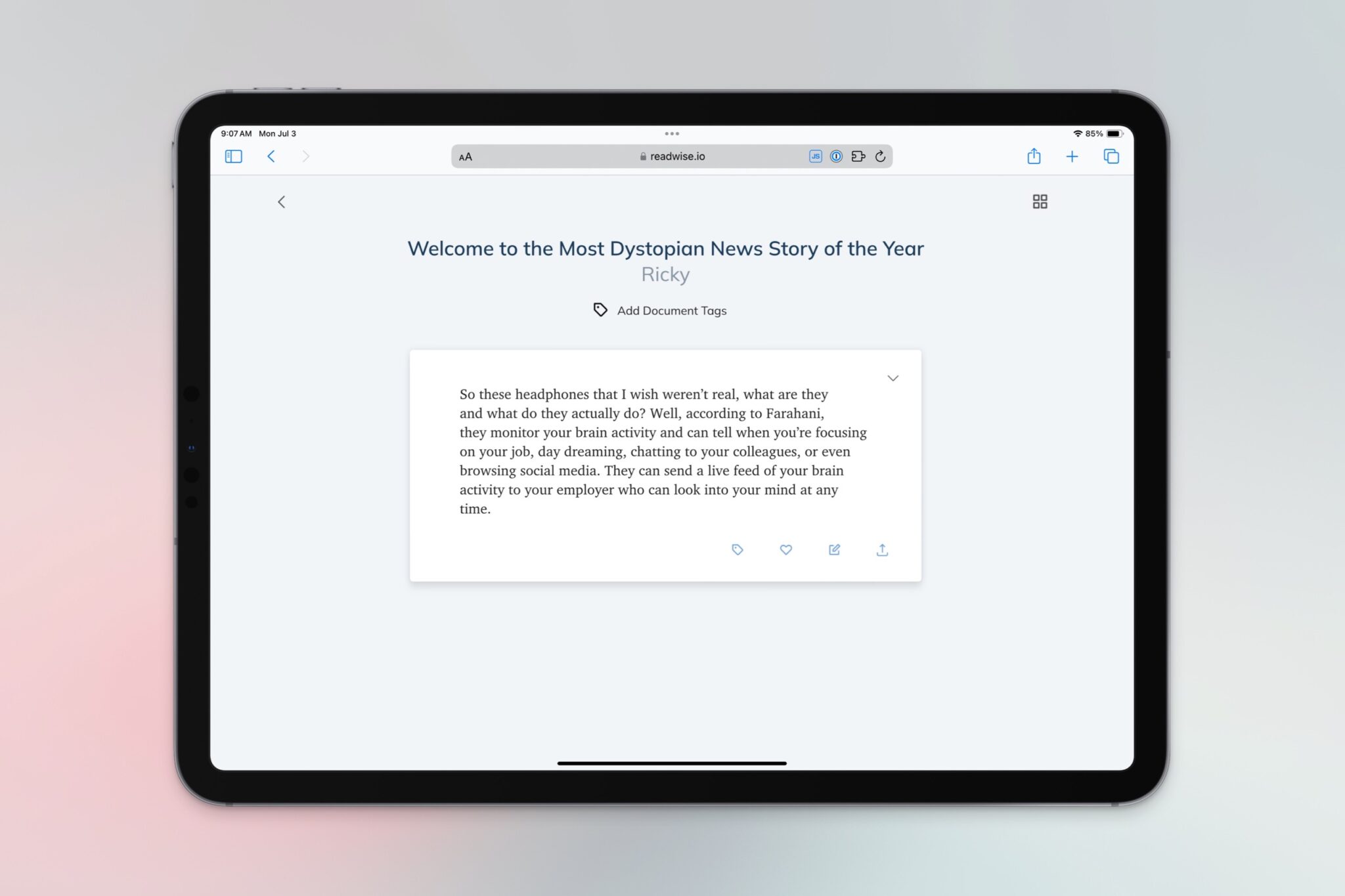 Is Matter or Readwise Reader the Read-Later App for You? – The Sweet Setup
